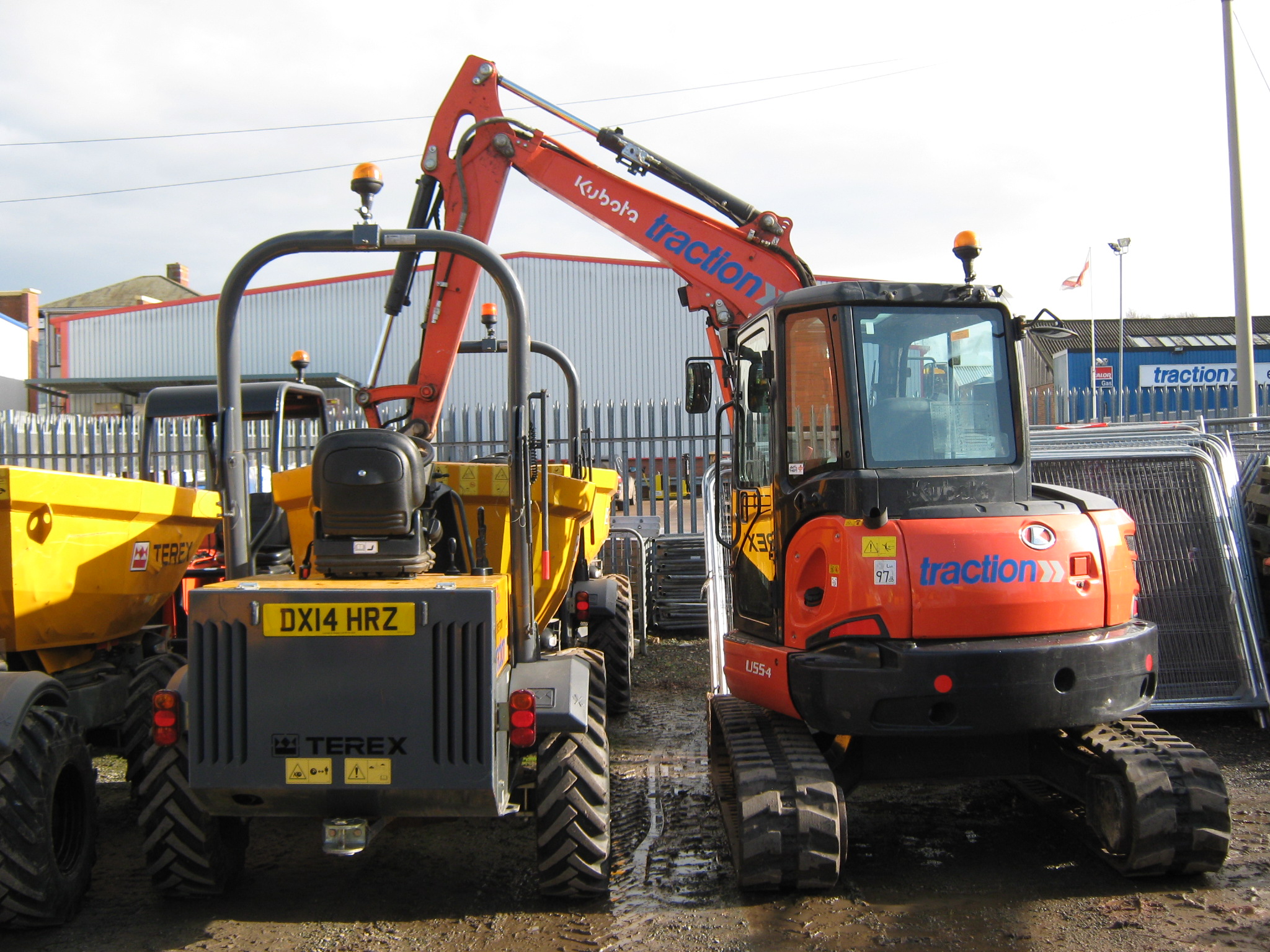 Traction Equipment Mini Excavator 5 Ton